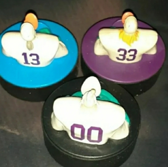 Vintage | Other | 996 Mighty Ducks Hockey Pucks Toy Lot Vintage Puck ...